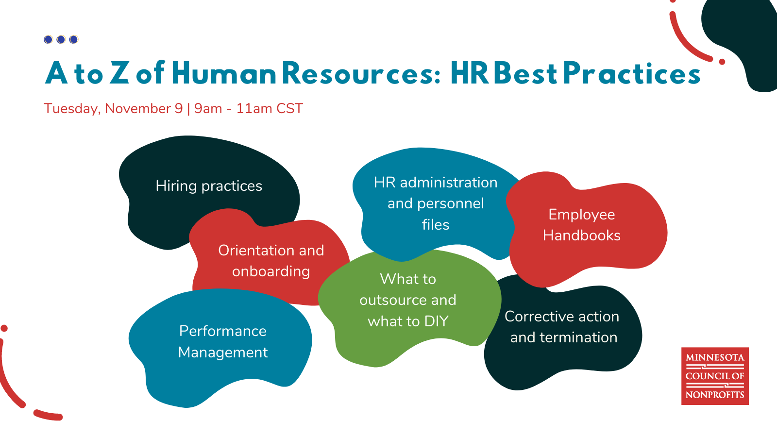 A to Z of Human Resources: HR Best Practices - Serving Nonprofits ...